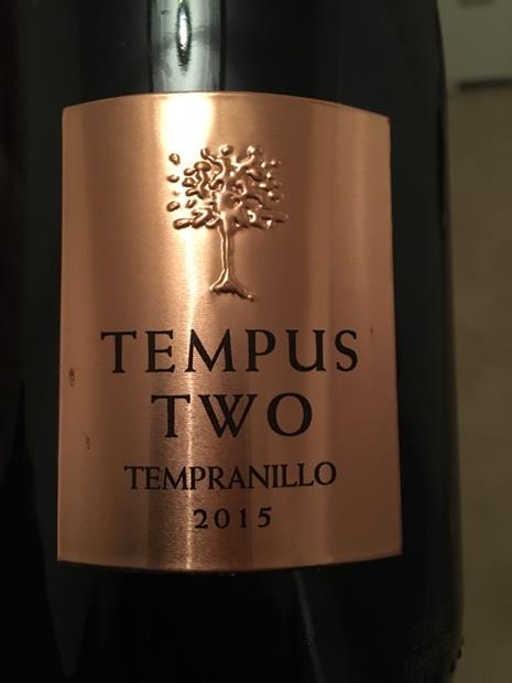 2015 Tempus Two Tempranillo Copper, Australia, New South Wales, Hunter ...
