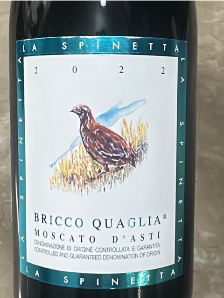 2022 La Spinetta (Rivetti) Moscato d'Asti Bricco Quaglia, Italy ...