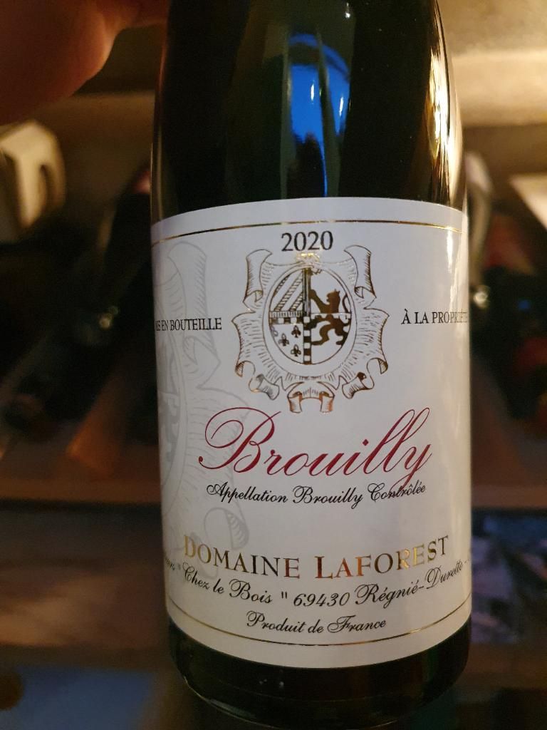 2022 Jean-Marc Laforest Régnié, France, Burgundy, Beaujolais, Régnié ...