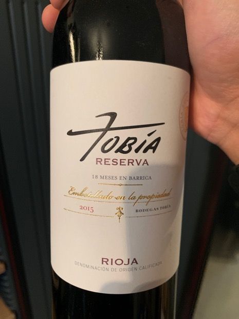 2015 Bodegas Tobia Rioja Reserva, Spain, La Rioja, Rioja - CellarTracker