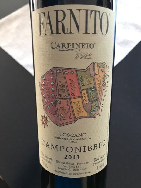 2012 Carpineto Farnito Camponibbio Toscana IGT, Italy, Tuscany, Toscana ...