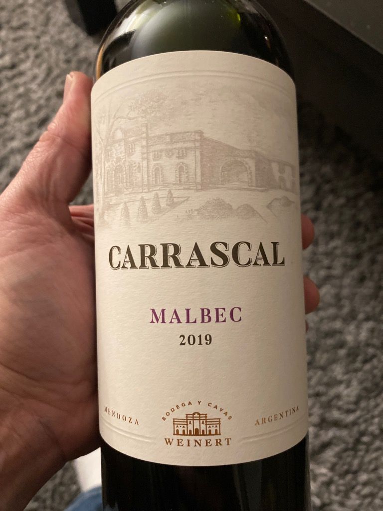 2019 Bodega Weinert Malbec Carrascal, Argentina, Mendoza - CellarTracker