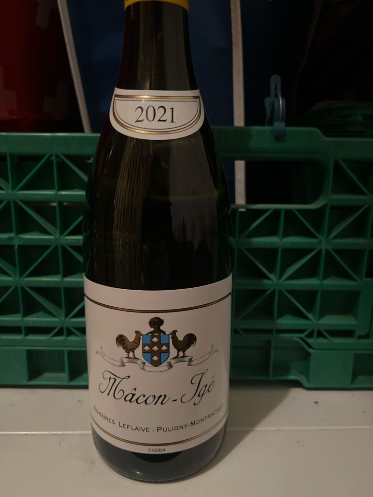 2021 Domaine Leflaive Mâcon-Igé, France, Burgundy, Mâconnais, Mâcon-Igé ...
