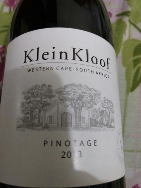 2014 Klein Kloof Pinotage, South Africa, Western Cape - CellarTracker