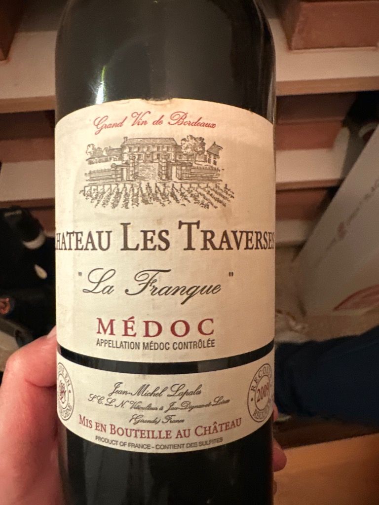 2009 Château Les Traverses La Franque, France, Bordeaux, Médoc - CellarTracker