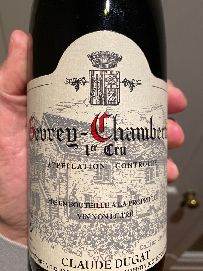 2005 Claude Dugat Gevrey-Chambertin 1er Cru, France, Burgundy, Côte de ...