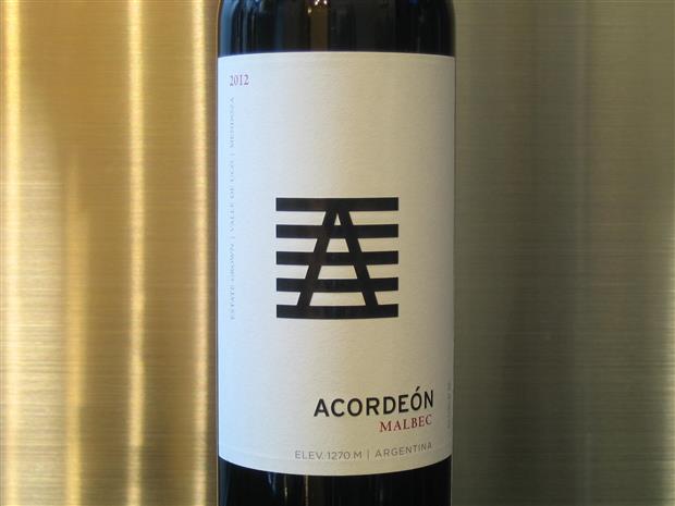 2012 Finca Ferrer Malbec Acordeon, Argentina, Mendoza, Valle de Uco ...