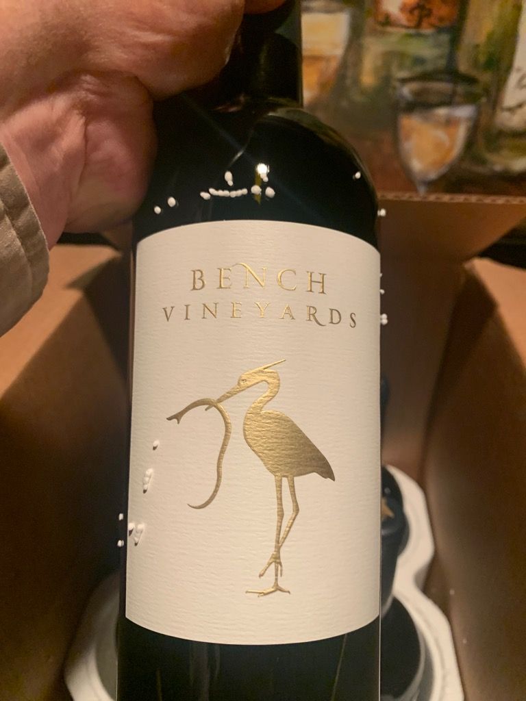 2019 Bench Vineyards Cabernet Sauvignon, USA, California, Napa Valley ...