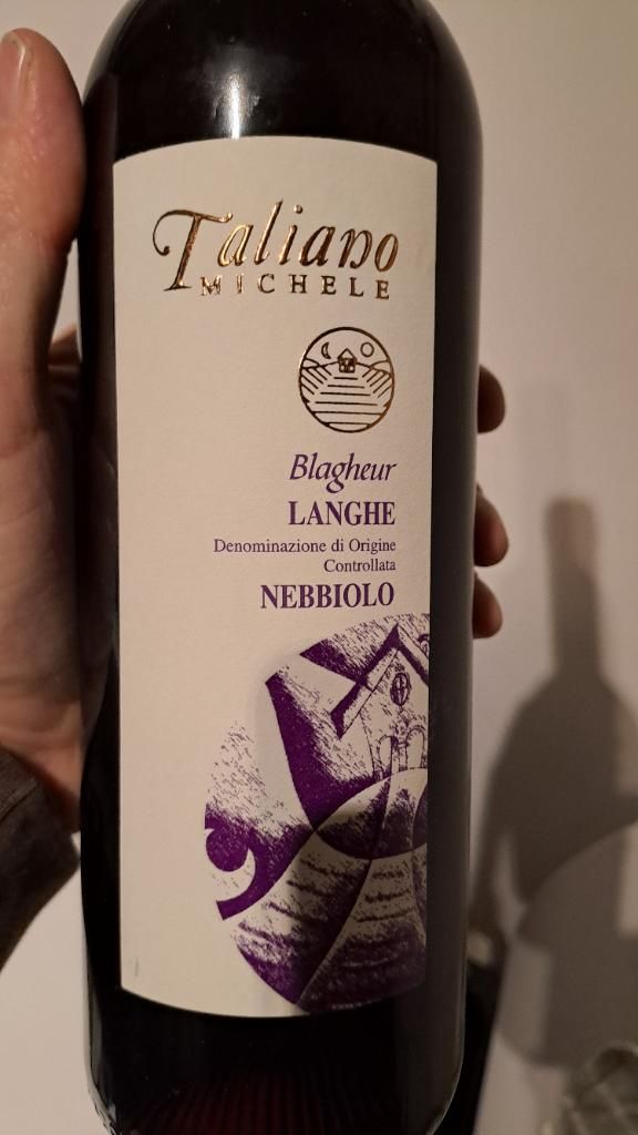 2023 Taliano Michele Nebbiolo d'Alba Blagheur, Italy, Piedmont, Alba ...