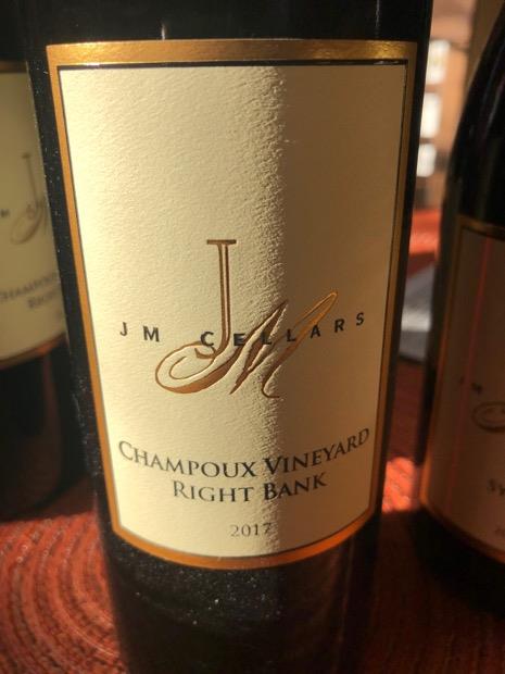 2017 JM Cellars Right Bank Champoux Vineyard, USA, Washington, Columbia ...