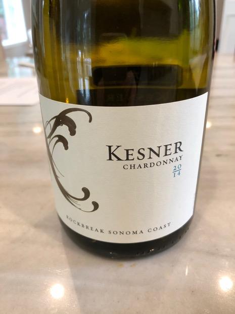 2015 Kesner Chardonnay Rockbreak, USA, California, Sonoma County ...