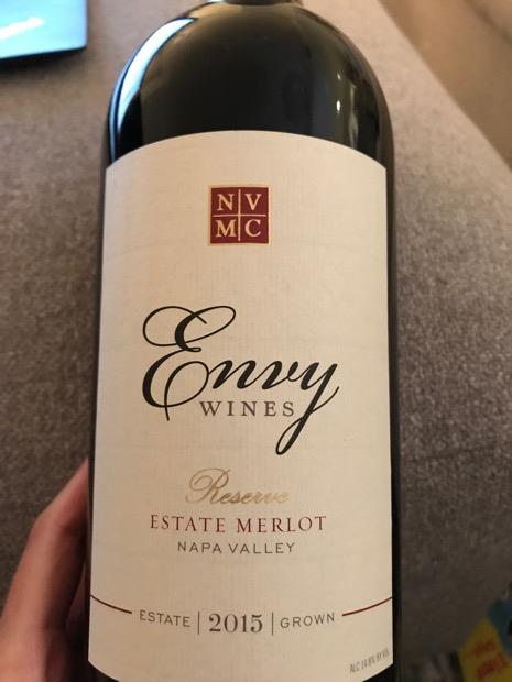 2015 Envy Wines Merlot Reserve, USA, California, Napa Valley, Calistoga ...