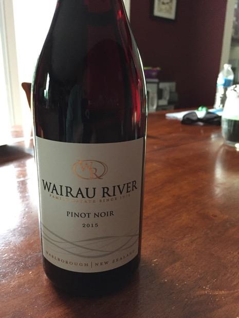 2015 Wairau River Pinot Noir, New Zealand, South Island, Marlborough ...