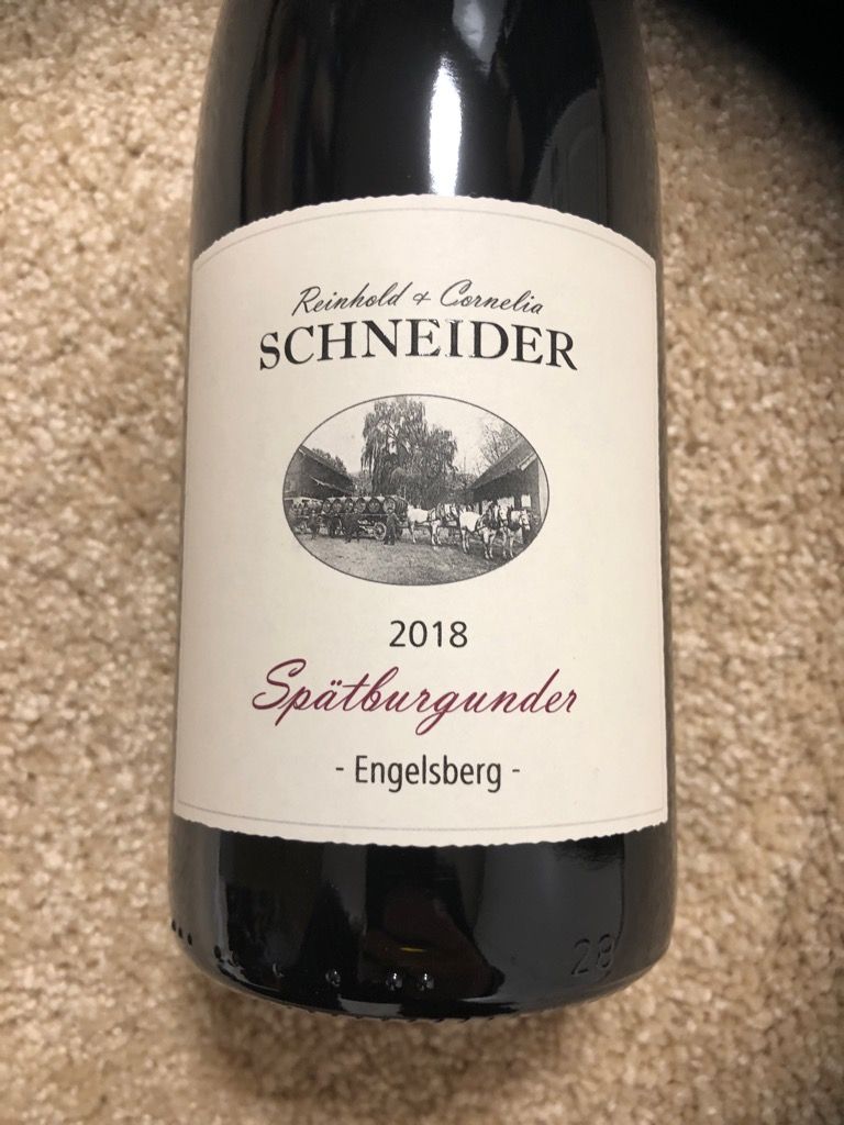 2019 Weingut Reinhold und Cornelia Schneider Endinger Engelsberg ...