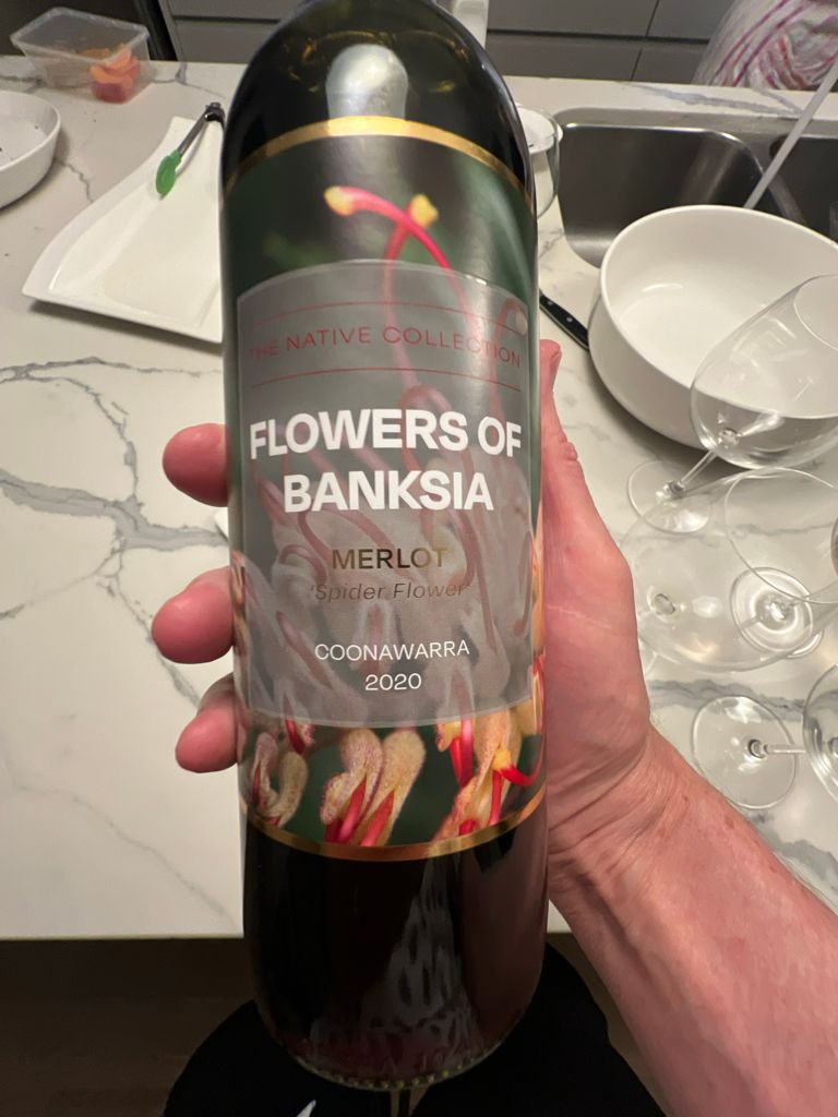 2020 Flowers by Banksia Wines Merlot Spider Flower, Australia, South ...