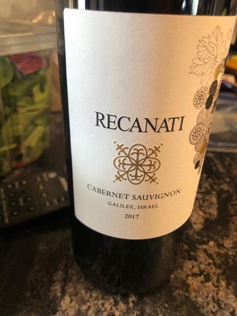 2017 Recanati Cabernet Sauvignon, Israel, Galilee - CellarTracker