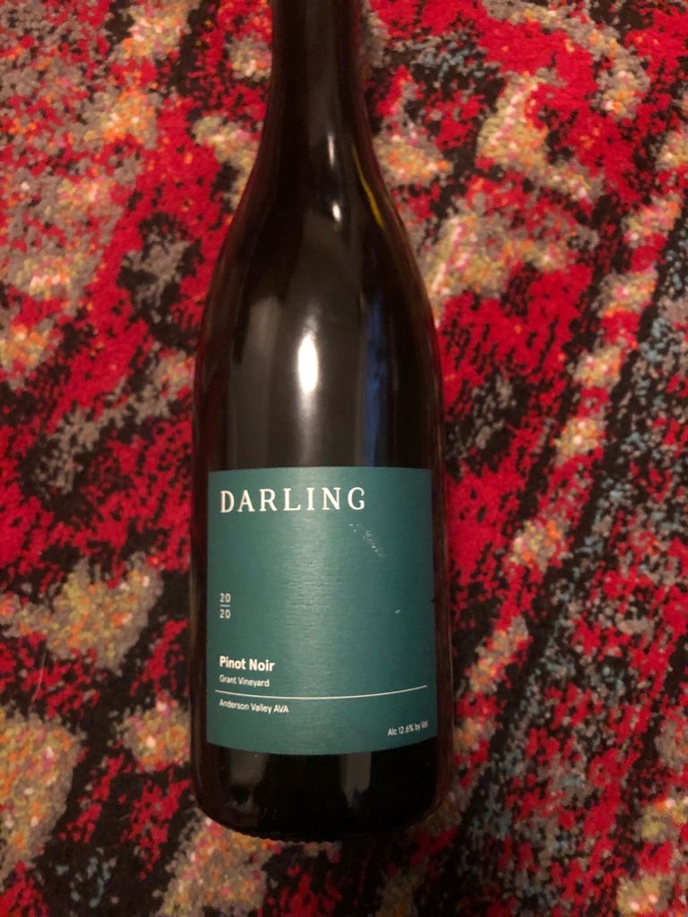 2020 Darling Wines Pinot Noir Grant Vineyard, USA, California, North ...