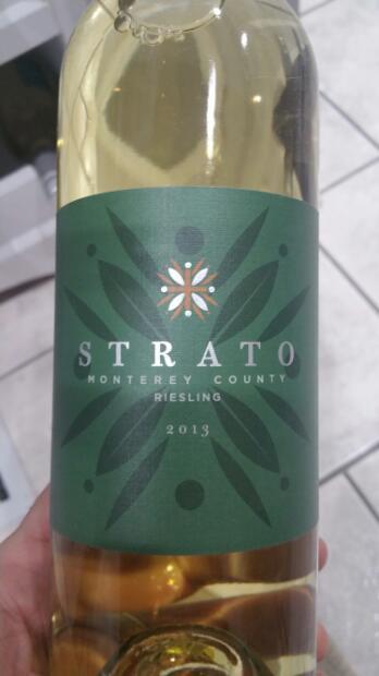 2013 Strato Wines Riesling Monterey County, USA, California, Central ...