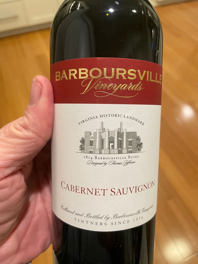 2023 Barboursville Vineyards Cabernet Sauvignon, USA, Virginia ...