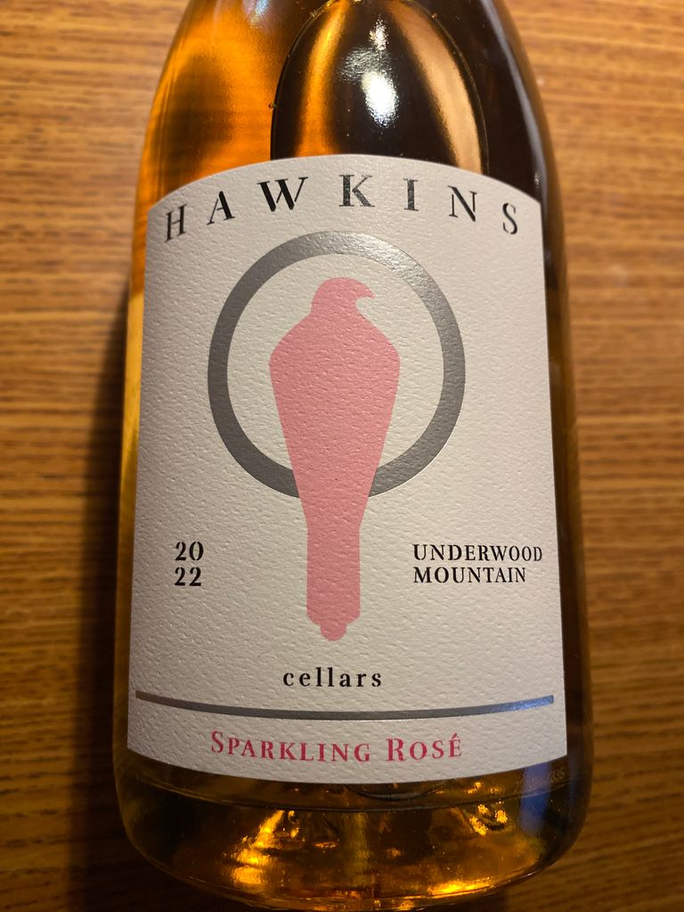 2021 Hawkins Cellars Sparkling Rosé Underwood Mountain, USA, Oregon ...