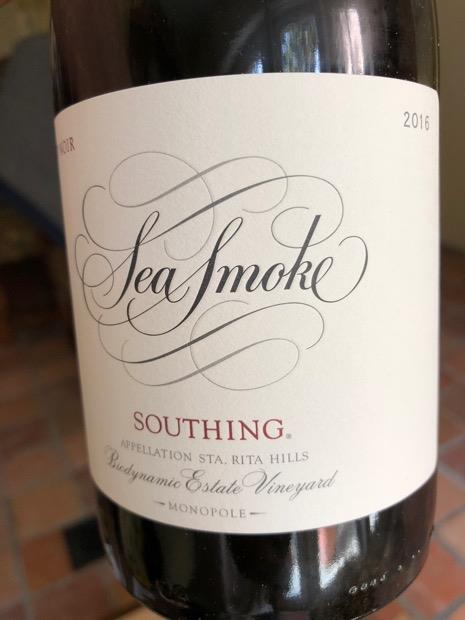 2016 Sea Smoke Pinot Noir Southing, USA, California, Central Coast, Sta ...