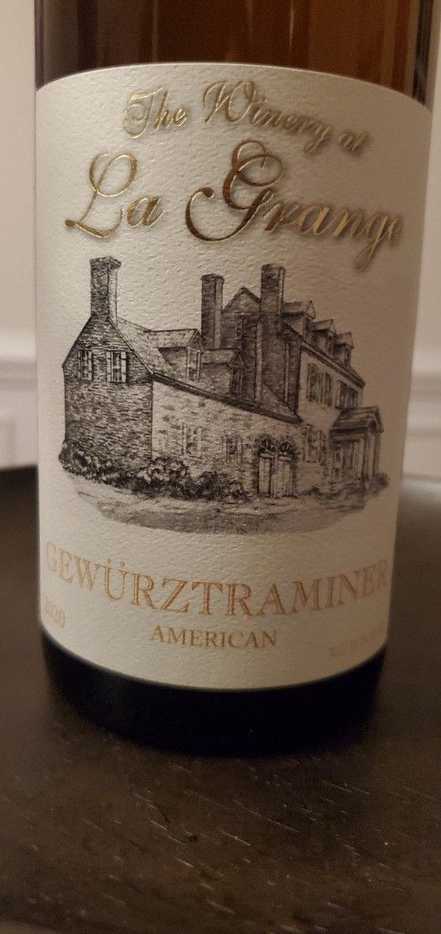 2021 The Winery at La Grange Gewürztraminer, USA, American - CellarTracker