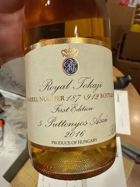 2016 Royal Tokaji Wine Co. Tokaji Aszú 5 Puttonyos "First Edition ...