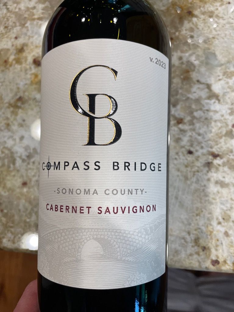 2023 Compass Bridge Cabernet Sauvignon, USA, California, Sonoma County ...