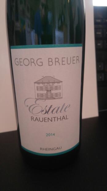 2014 Georg Breuer Rauenthal Riesling Estate, Germany, Rheingau ...