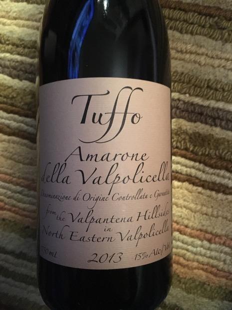 2014 Tuffo Amarone della Valpolicella, Italy, Veneto, Valpolicella ...