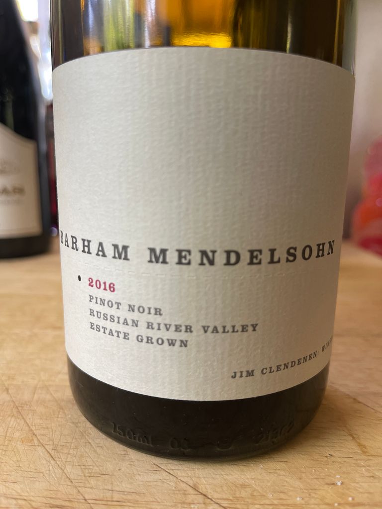 Barham Mendelsohn - CellarTracker