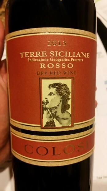2013 Cantine Colosi Sicilia Rosso, Italy, Sicily, Sicilia - CellarTracker