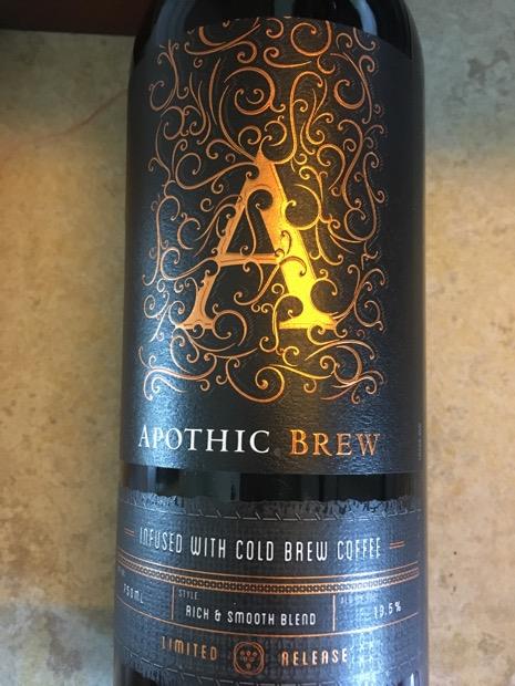 2017 Apothic Apothic Brew, USA, California - CellarTracker