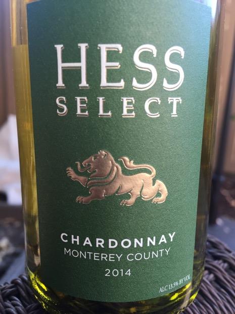 2014 The Hess Collection Chardonnay Hess Select Monterey, USA ...