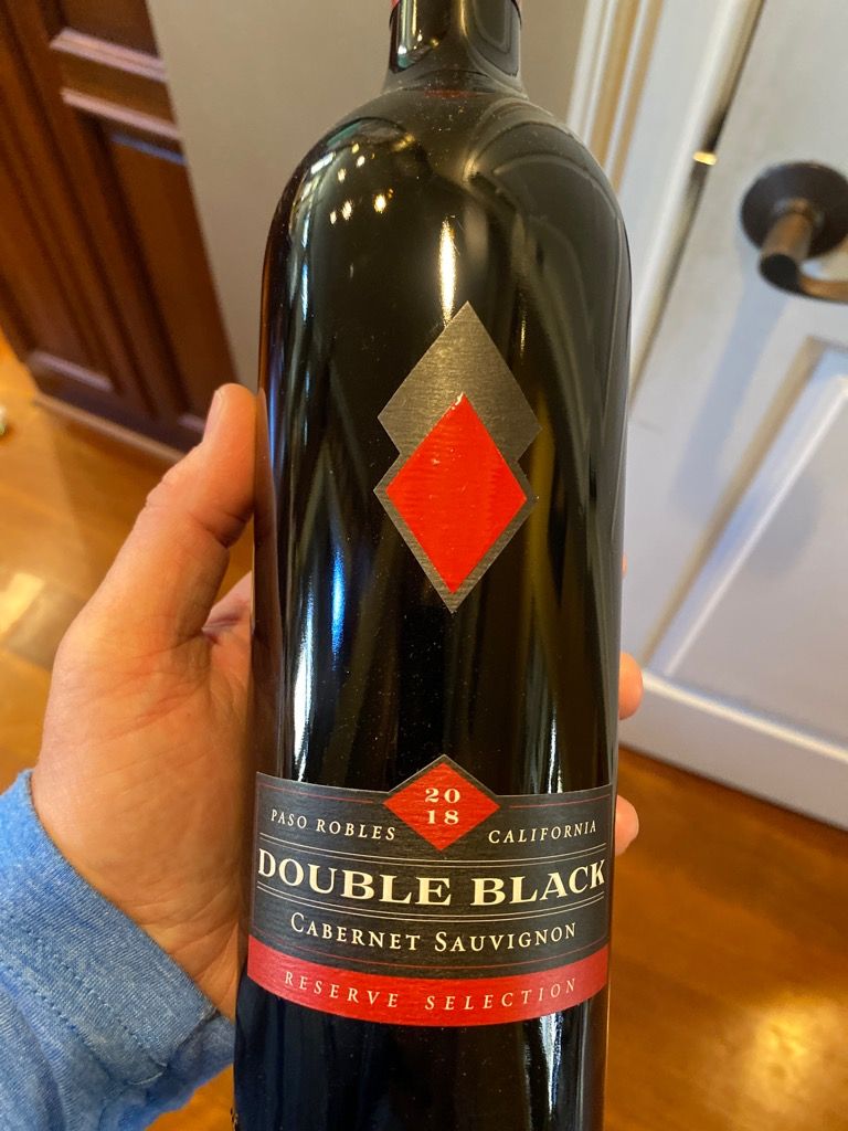 2018 Double Black Cabernet Sauvignon Reserve Selection, USA, California ...