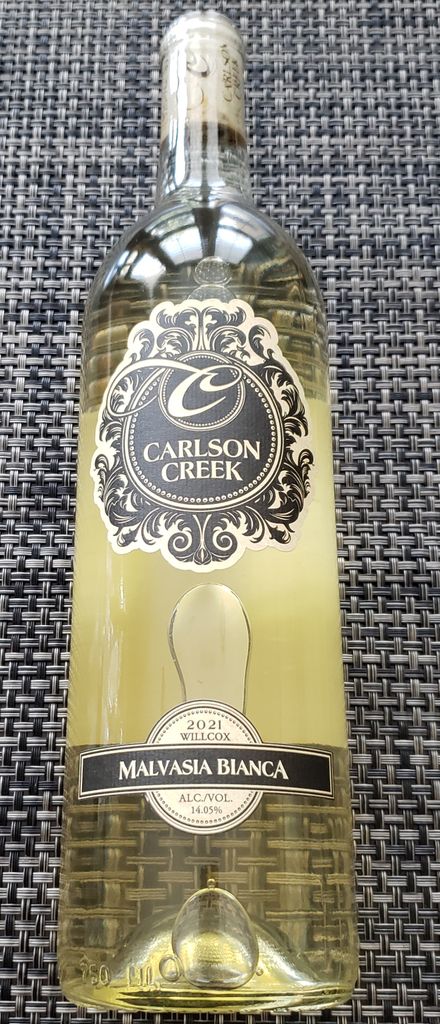 2021 Carlson Creek Malvasia Bianca Carlson Creek Vineyard, USA, Arizona ...
