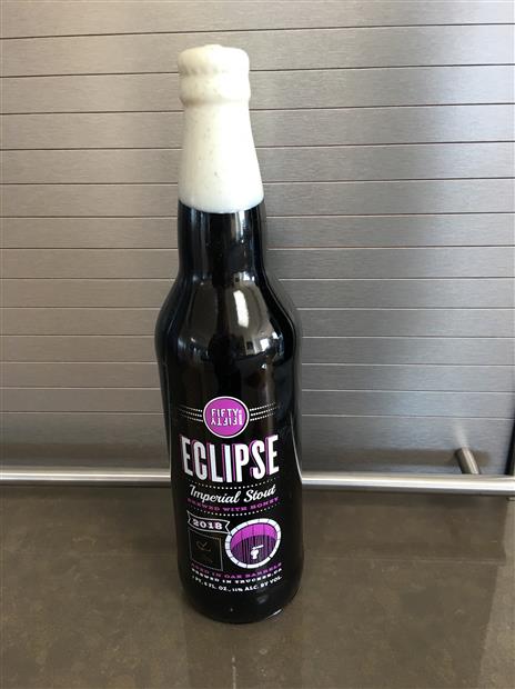 2015 FiftyFifty Eclipse Imperial Stout Vanilla, USA, California, Sierra Foothills, Nevada County ...