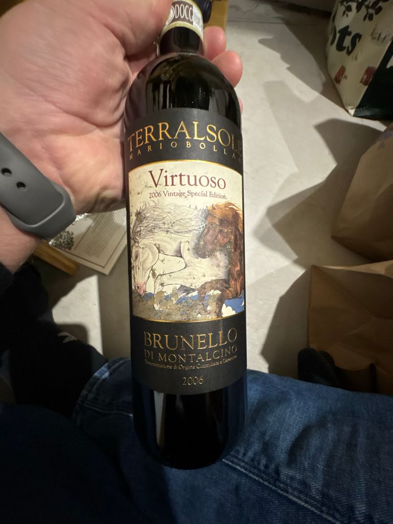 2007 Terralsole Brunello di Montalcino Virtuoso Special Edition, Italy ...