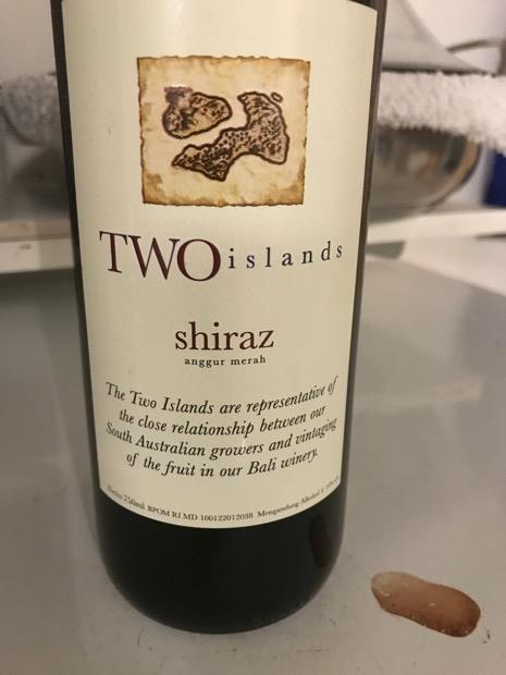 2013 Two Islands Shiraz, Indonesia, Bali - CellarTracker