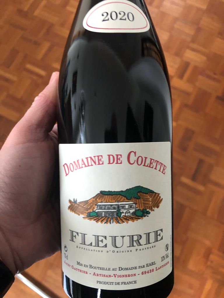 2020 Domaine de Colette Fleurie, France, Burgundy, Beaujolais, Fleurie ...