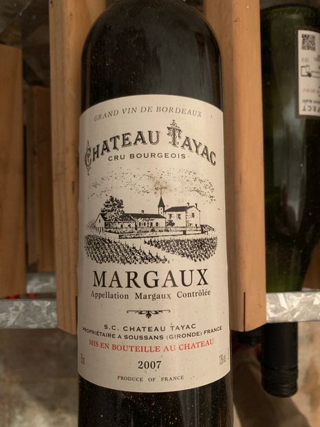 2007 Château Tayac Margaux, France, Bordeaux, Médoc, Margaux ...
