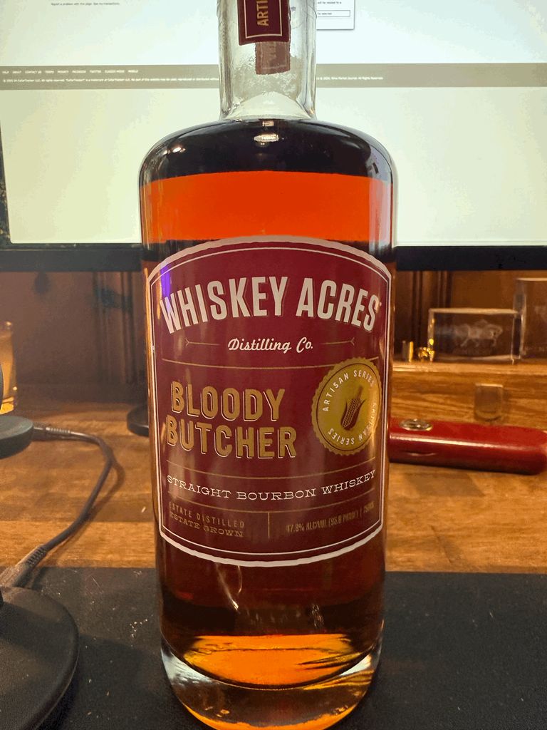 NV Whiskey Acres Bourbon Bloody Butcher, USA, Illinois - CellarTracker