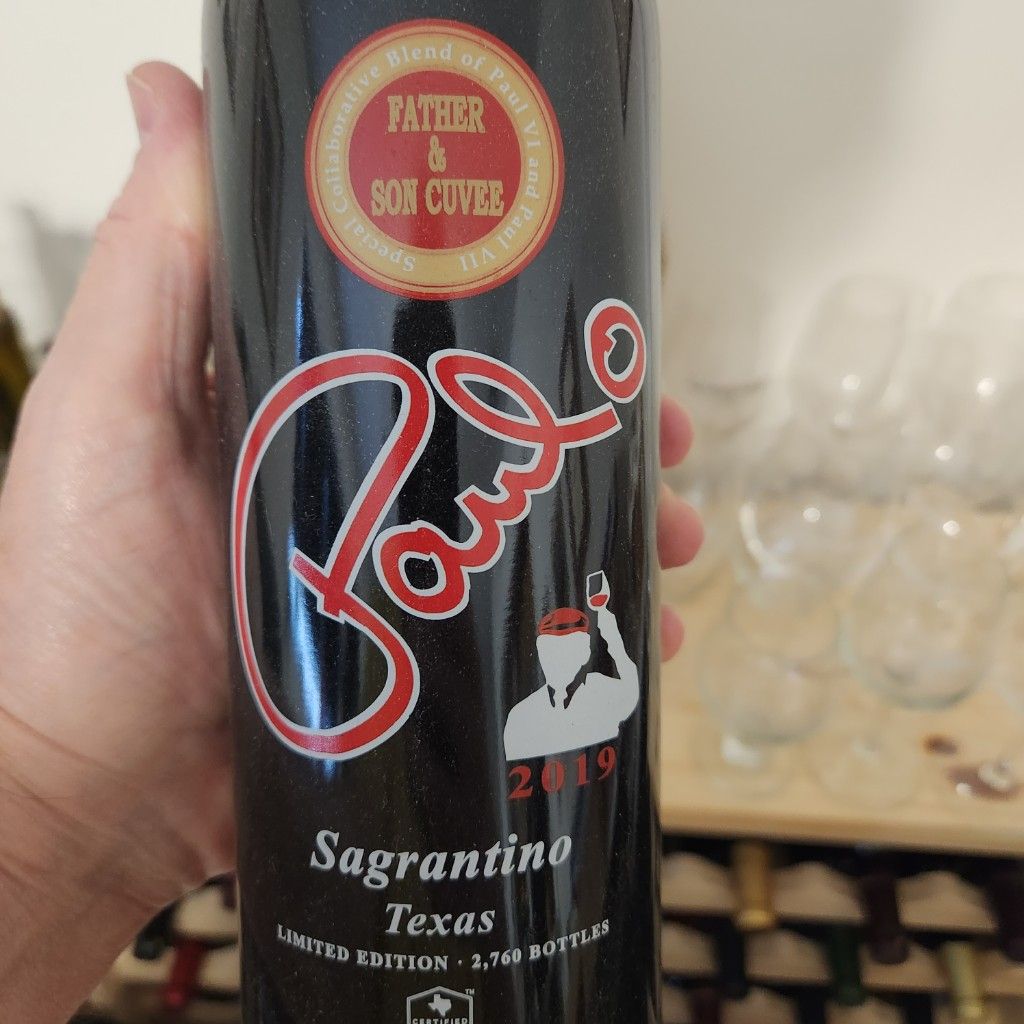 2022 Messina Hof Sagrantino Paulo, USA, Texas, Texas Hill Country ...