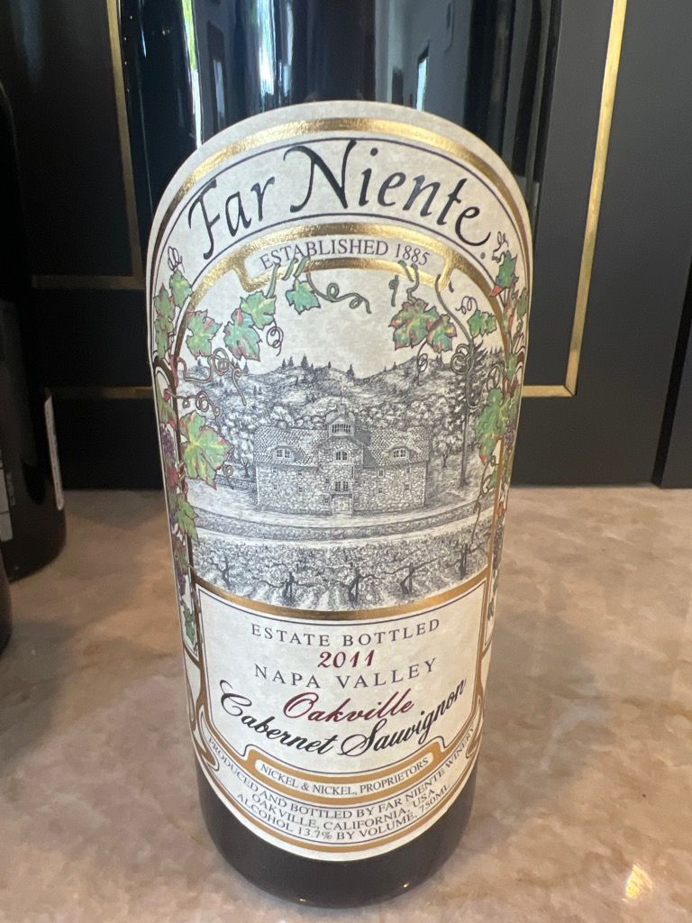 2003 Far Niente Cabernet Sauvignon Estate Bottled, USA, California ...