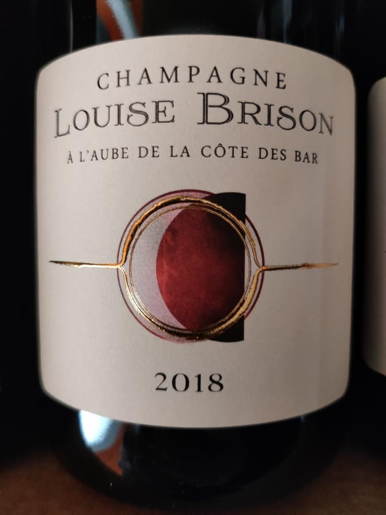 2020 Louise Brison Champagne À L'Aube de La Côte des Bar Brut Nature ...