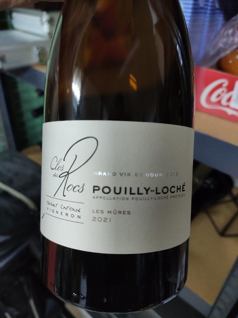 2021 Domaine Clos des Rocs Pouilly-Loché Les Mûres, France, Burgundy ...