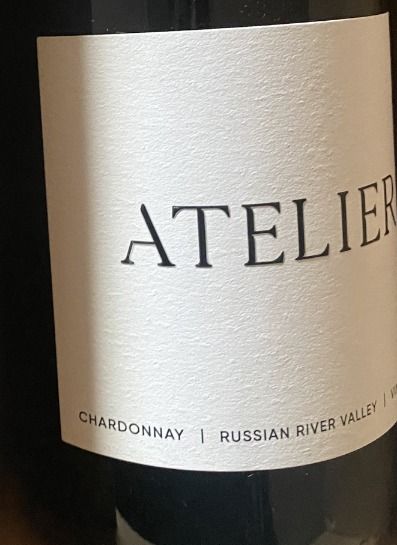 2021 Atelier Winery Chardonnay, USA, California, Sonoma County, Russian ...