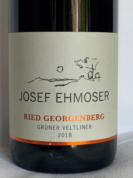 2021 Josef Ehmoser Grüner Veltliner Georgenberg, Austria ...