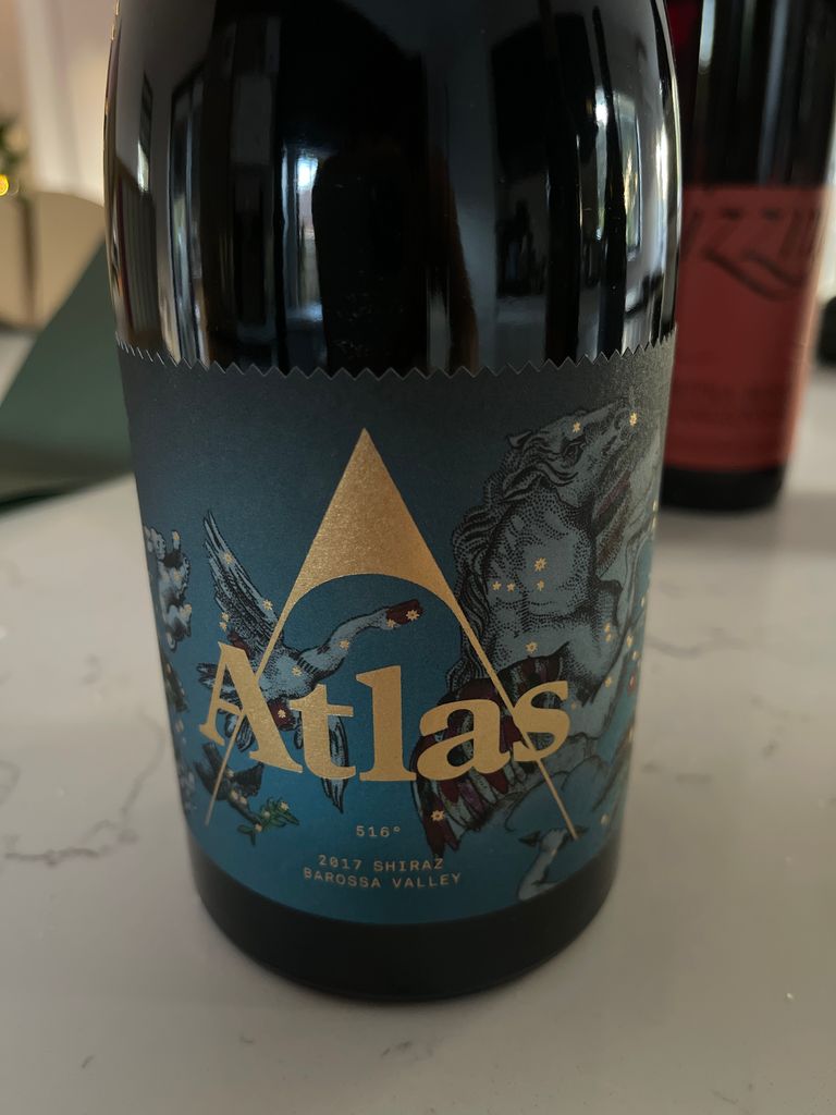 2016 Atlas Wines Shiraz 516 Degrees Barossa, Australia, South Australia ...