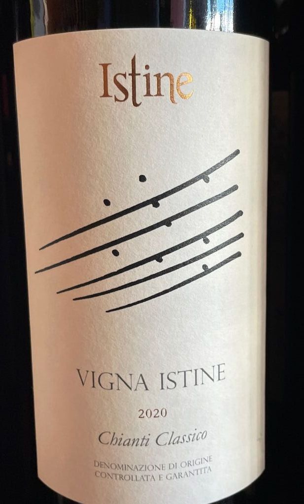 2020 Istine Chianti Classico Vigna Istine, Italy, Tuscany, Chianti ...
